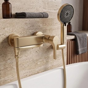 Rea, Koupelnová baterie PREMIUM REA Maxim Brush Gold, REA-B2257