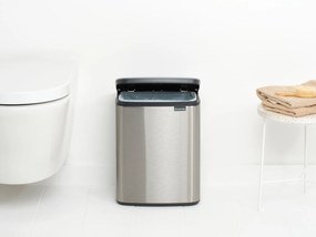 Brabantia BO odpadkový koš 12L matná ocel otiskuvzdorná