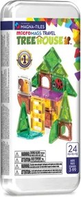 MAGNA-TILES Magnetická stavebnice microMAGS Stromový dům / Cestovní sa
