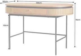 Invicta Psací stůl ATELIER 120 cm dub 47455