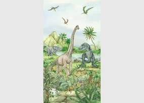 Dětská vliesová fototapeta na zed' Dino | 150 x 270 cm | DFTD2P5603