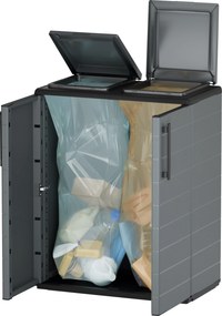 ARTPLAST Plastová skříň na tříděný odpad PLAIN ECO P71-ECO