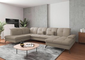 XXXLutz SEDACÍ SOUPRAVA, textil, šedohnědá Sit & More - Sedací soupravy - 000144009664