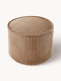 Dětský puf z manšestru Sugar, Ø 40 cm