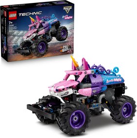 Lego® technic 42220 monster jam™ sparkle smash™ s natahovacím motorem 5702018034804