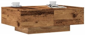 Konferenční stolek old wood 90 x 60 x 31 cm kompozitní dřevo
