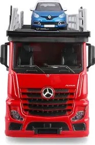 Bburago STREET FIRE Kamion s návěsem Multicar Carrier M-B Actros + Rea
