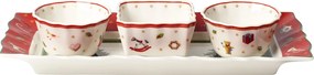 Villeroy&Boch Villeroy & Boch Toy's Delight mísky na omáčky s podnosem, sada 4 kusu, 26x12x5 cm