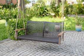 XXXLutz HOUPACÍ LAVICE dřevo, kov, plast Gardenson - Online Only zahradní nábytek - 002836016701