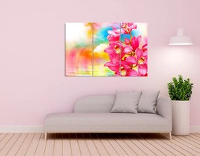 Malvis ® Vícedílný obraz - Orchidej Velikost: 120x80 cm