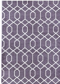 Kusový koberec Efor 3713 violet - 140 x 200 cm