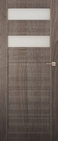Interiérové dveře vasco doors SANTIAGO model 5 Průchozí rozměr: 70 x 197 cm, Orientace dveří: Levé dveře, Dekor: Dub šedý