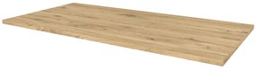 Mereo, Mereo Koupelnová deska na skříňku 141 cm, Multidecor, Dub San remo sand, MER-CN799D141DSAN