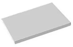Vnitřní přídavná police do dílenských skříní KOVOS, 505 x 600 mm, šedá, 1 ks