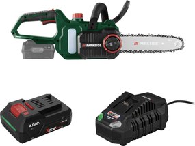 Parkside® Aku řetězová pila Paks 20-Li F5, Smart 4 Ah