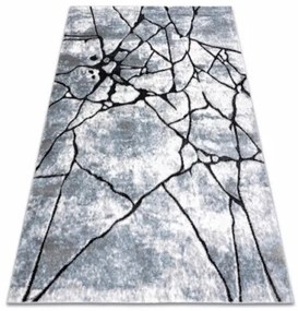 Koberec COZY 8873 Cracks jasný šedý/nebeský