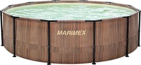 MARIMEX Bazén Florida TEAK se zabudovaným skimmerem, pr. 457 x 132 cm