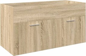 Koupelnová skříňka se zápustným umyvadlem dub sonoma 3325016