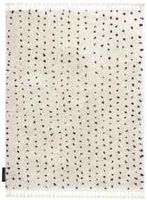 Dywany Łuszczów Kusový koberec Berber Syla B752 dots cream Rozměry koberců: 160x220