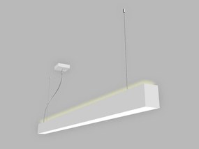 Led2 Lineární závěsné LED svítidlo LINO II 150 cm Barva: Bílá, Stmívání: DALI/PUSH, Vyzařování světla: dolů / nahoru