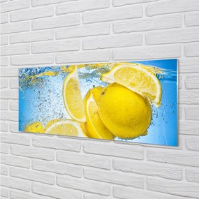 akrylový obraz Lemon ve vodě 120x60 cm