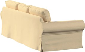 Potah na pohovku IKEA  Ektorp 3-místná, rozkládací STARÝ MODEL PIXBO barva béžová látka lesklé, pletený vzor