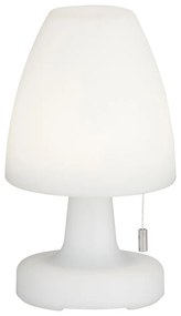 Bílá LED stolní lampa (výška 25 cm) Termoli – Fischer &amp; Honsel