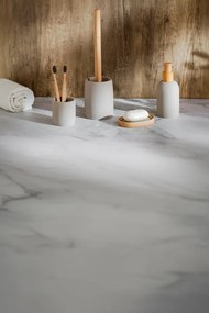 BISK Erga Riko, toaletní WC kartáč na postavení, béžová-hnědá, ERG-08578