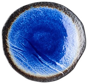 Made in Japan (MIJ) Cobalt Blue Mělký Talíř 27 cm