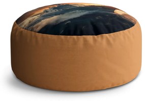 Sablio Taburet Circle Válečná loď v rozbouřených vodách: 38x48 cm