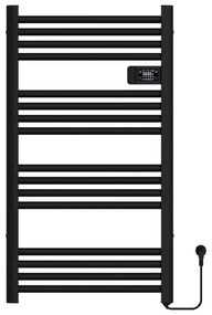 BPS-koupelny Elektrický koupelnový radiátor HYD-LOA-BL 500W 54x96 cm, černý