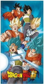 Bavlněná plážová osuška Dragon Ball - 100% bavlna - 70 x 140 cm