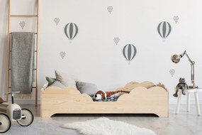 Adeko Dětská dřevěná postel Box 10 - 120x60