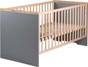 XXXLutz POSTÝLKA S PŘÍČKAMI 70 cmx140 cm Jimmylee - Pokoje pro miminka sestavy - 004204009501