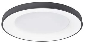 Nova Luce Stropní LED svítidlo RANDO THIN, 50W, stmívatelné Barva: Černá, Teplota světla: 4000K