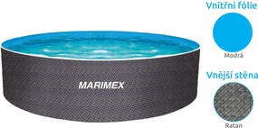 Marimex | Bazén Marimex Orlando 3,66x0,91 m s příslušenstvím - motiv RATAN | 10303049