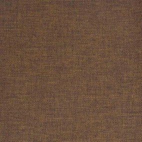 Zvedací masážní křeslo hnědé textil 329713