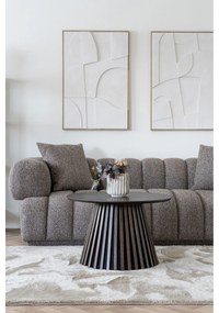 House Nordic Třímístná pohovka AURORA hnědá 226 cm