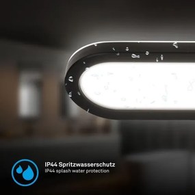 LED svítidlo k zrcadlu BRILONER Pil 10W 35cm neutrální bílá černá 2193015