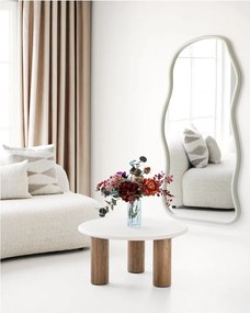 Šedá skleněná váza (výška 20 cm) – House Nordic