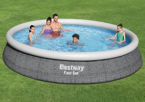 BESTWAY Fast Set Bazén 457 x 84 cm, kartušová filtrace 57313