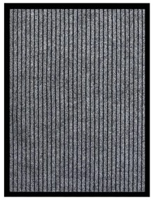 Rohožka pruhovaná šedá 60 x 80 cm 331605