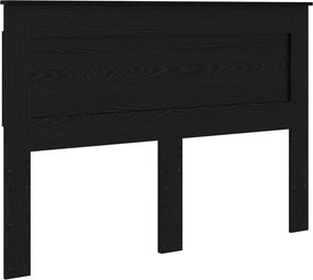 Rám postele Černý dub 140 x 190 cm Kompozitní dřevo 3410081