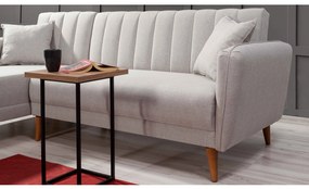 Atelier del sofa Rozkladatelná rohová pohovka AQUA krémová levý roh 867UNQ1401
