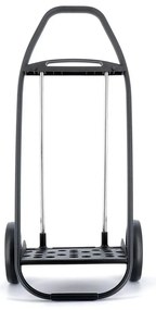 Nákupní taška na kolečkách 53 l Com Tweed Polar Black Tube – Rolser
