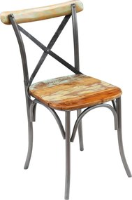 vidaXL Jídelní židle 2 ks masivní recyklované dřevo [243722]