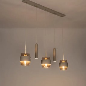 Závěsné svítidlo Retro 70er 5/110 Line Taupe
