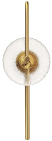 Toolight Toolight, LED nástěnné svítidlo 53x18cm, 3W, 3000K, LHJ072-W, zlatá matná, OSW-50032