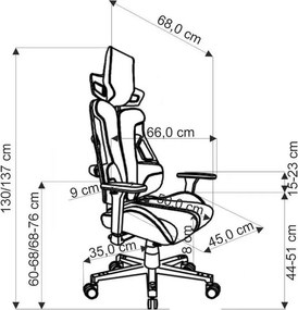 Kancelářská židle Legend II, šedá