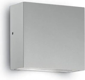 ILUX 113760 Venkovní nástěnné svítidlo Ideal Lux Tetris-1 AP1 grigio 113760 šedé IP44 - IDEALLUX